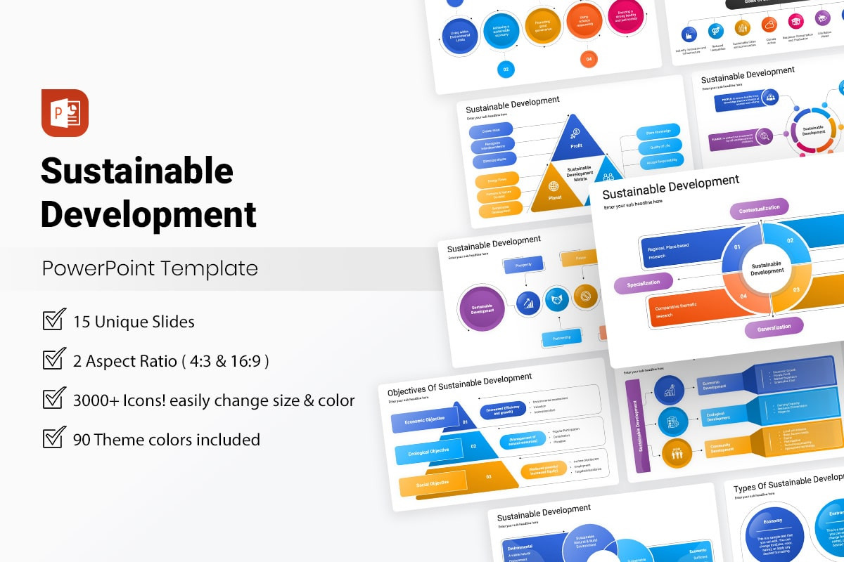 Sustainable Development PowerPoint Template | Nulivo Market